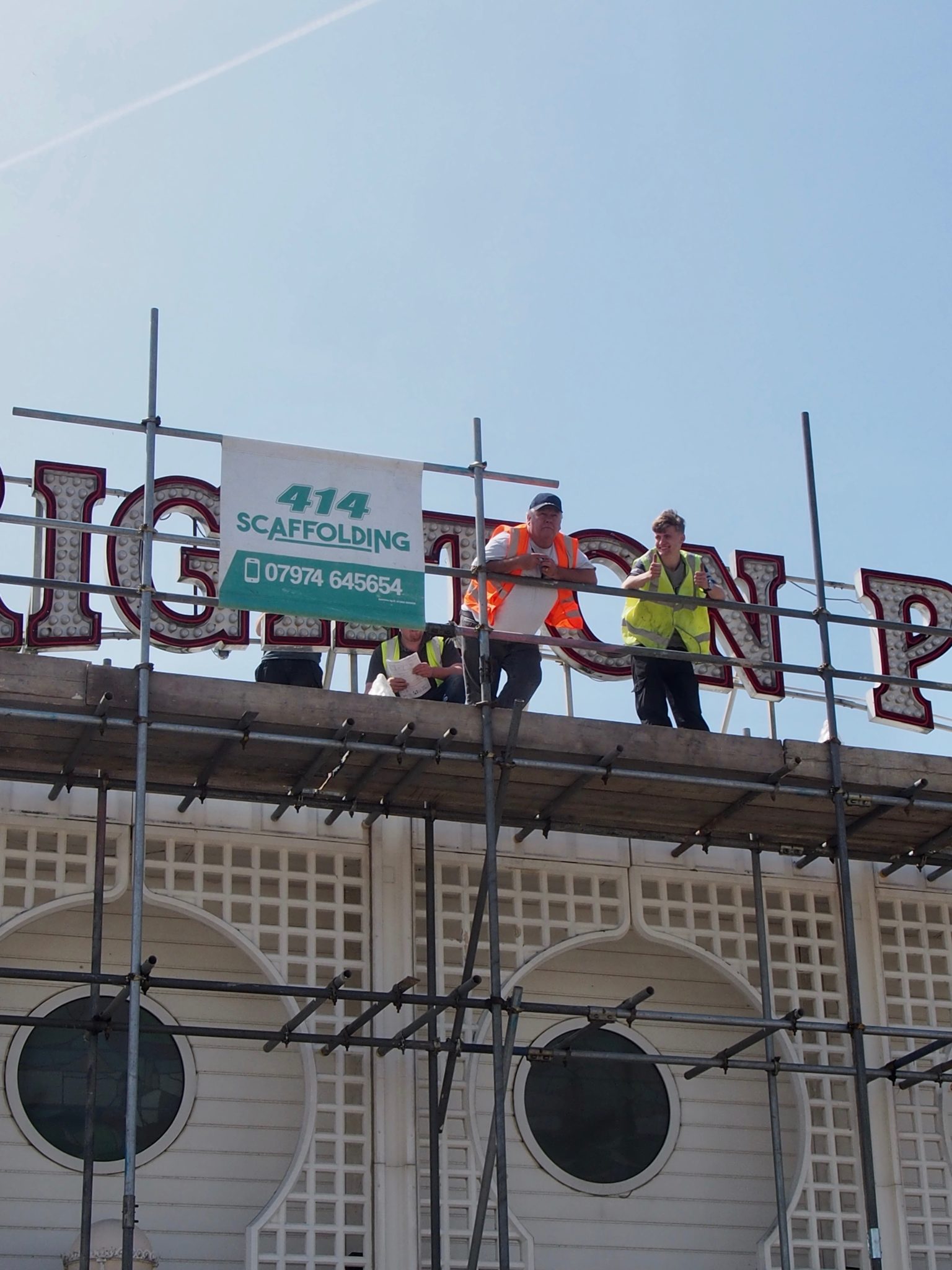 The Palace Pier Signs- a dream come true – LUCID